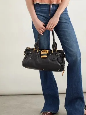 Chloé Paddington Leather Tote - Black