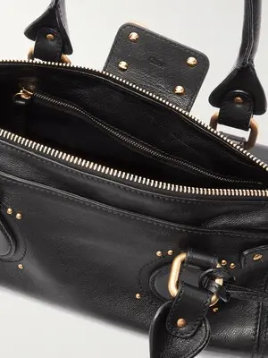 Chloé Paddington Leather Tote - Black
