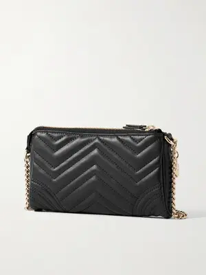 Gucci Gg Marmont Mini Matelassé Leather Shoulder Bag