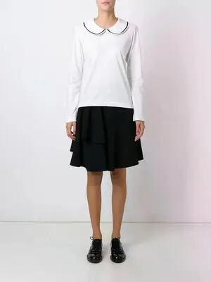 Comme Des Garçons Peter Pan Collar Sweater