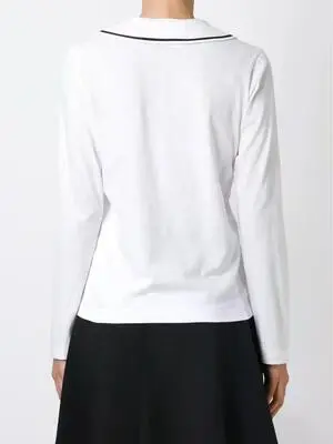 Comme Des Garçons Peter Pan Collar Sweater
