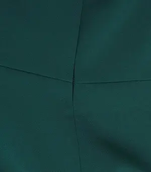 Carolina Herrera Crepe Draped Off-the-shoulder Gown