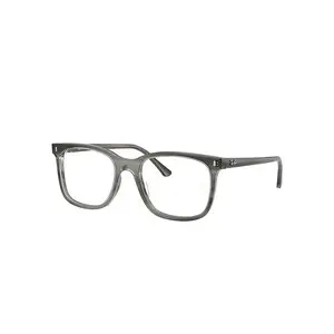 Ray-ban Square Eyeglasses - Striped Grey