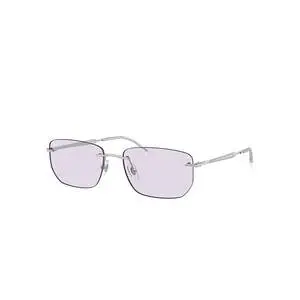 Ray-ban Sunglasses With Polarized Lenses - Silver