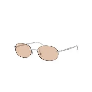 Ray-ban Rimless Oval Sunglasses - Silver