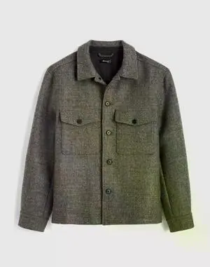 Madewell Shirt-jacket In Italian Wool