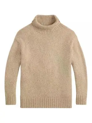 Polo Ralph Lauren Wool Turtleneck Sweater - Neutrals