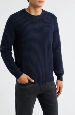 ALEX CRANE Vale Merino Wool Sweater - Indigo