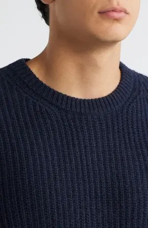 ALEX CRANE Vale Merino Wool Sweater - Indigo