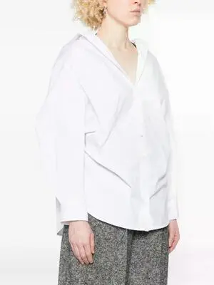 Brunello Cucinelli Button-up Curved-hem Shirt