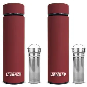 LONDON SIP Infuser Bottle 2-pack - Red