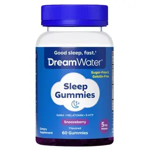 DREAM WATER Sleep Gummies, Sugarfree - Multicolored