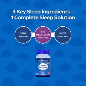 DREAM WATER Sleep Gummies, Sugarfree
