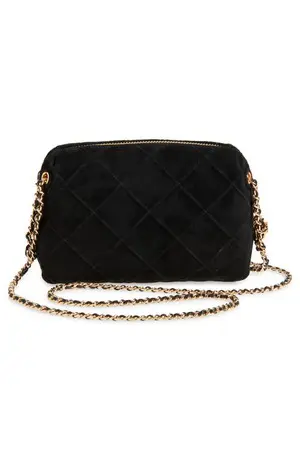 Tory Burch Fleming Soft Suede Crossbody Bag