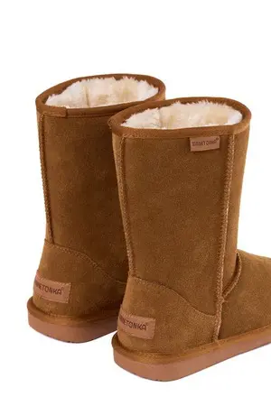 Minnetonka Callahan Faux-fur Boots - Tan