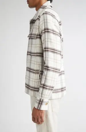 Eleventy Plaid Overshirt