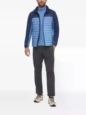 Columbia Colour-block Zip-up Sweater