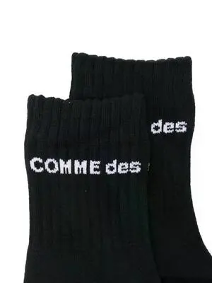 Comme Des Garçons Logo Socks