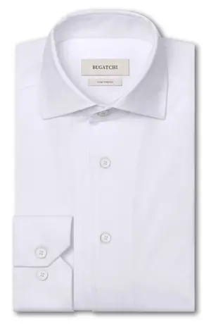 Bugatchi Devon Ooohcotton® Button-up Shirt - White