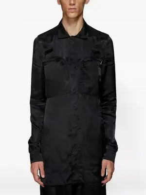 Rick Owens Cutaway Collar Shirt