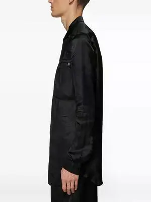 Rick Owens Cutaway Collar Shirt