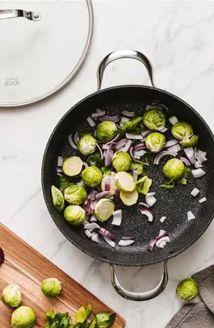 CUISINE::PRO Ironroc Sauté Pan With Lid 11