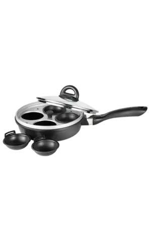 CUISINE::PRO Stone™ 1.3 Qt 4-egg Poacher With Lid