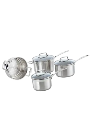 CUISINE::PRO® Iconix™ 7-piece Cookware Set - Silver