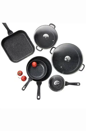CUISINE::PRO® Granite Cookware Set 9pc