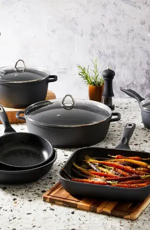 CUISINE::PRO® Granite Cookware Set 9pc