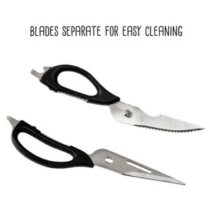 JOYCE CHEN Multi-use Kitchen Shears - Black