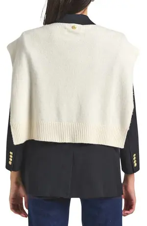 Derek Lam 10 Crosby Wool Blend Shrug