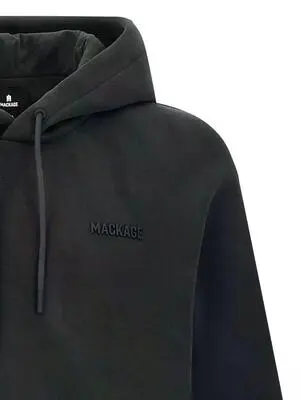 Mackage Krystian Kangaroo-pocket Hoodie - Black
