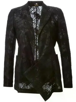 Comme Des Garçons Lace Embroidered Jacket