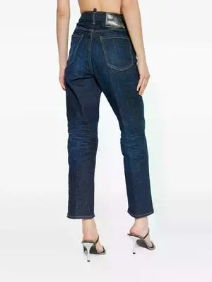 Dsquared2 Jeans With Logo Plaque