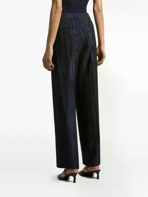 Peserico Pleated-texture Trousers