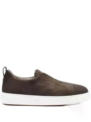 Santoni Pull On Sneakers For Men