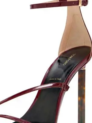 TOM FORD 110mm Double-buckle Tortoiseshell-heel Sandals