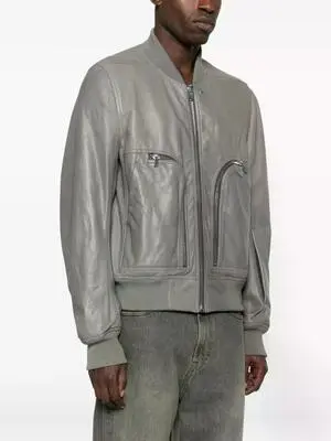 Rick Owens Bauhaus Flight Leather Jacket
