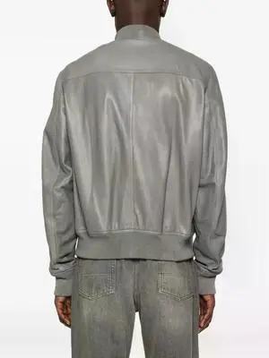 Rick Owens Bauhaus Flight Leather Jacket