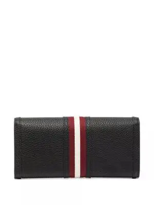 Bally Ribbon-detail Flap Wallet