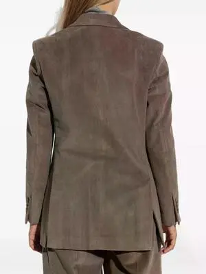 Officine Générale Double-breasted Corduroy Jacket - Neutrals