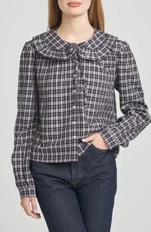 WAYF Dorothy Collared Shirt