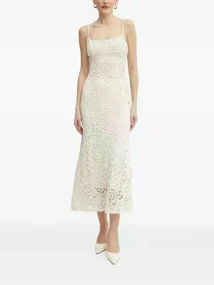 Bardot Lace-patterned Midi Dress
