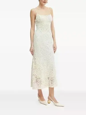 Bardot Lace-patterned Midi Dress