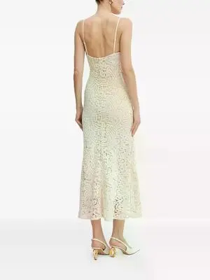 Bardot Lace-patterned Midi Dress