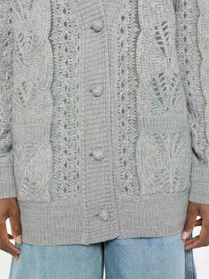 Ermanno Scervino Cable-knit Button Cardigan