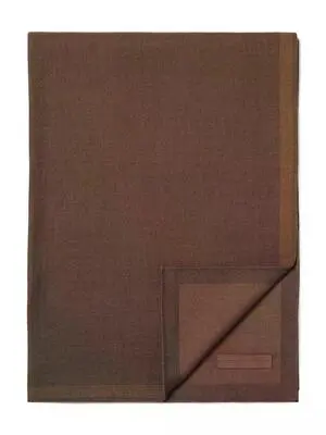 Zegna Cashmere-silk Scarf - Brown