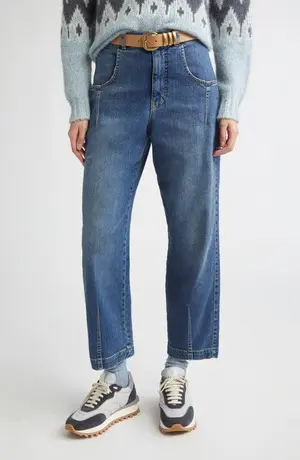 Eleventy Straight Leg Jeans For Women