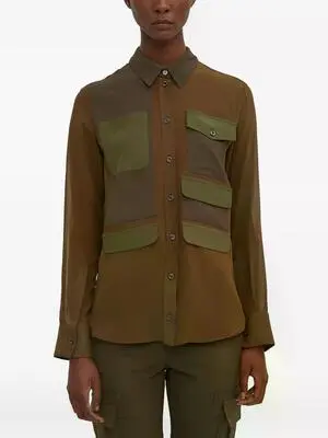 Altuzarra Silk Button Down Shirt